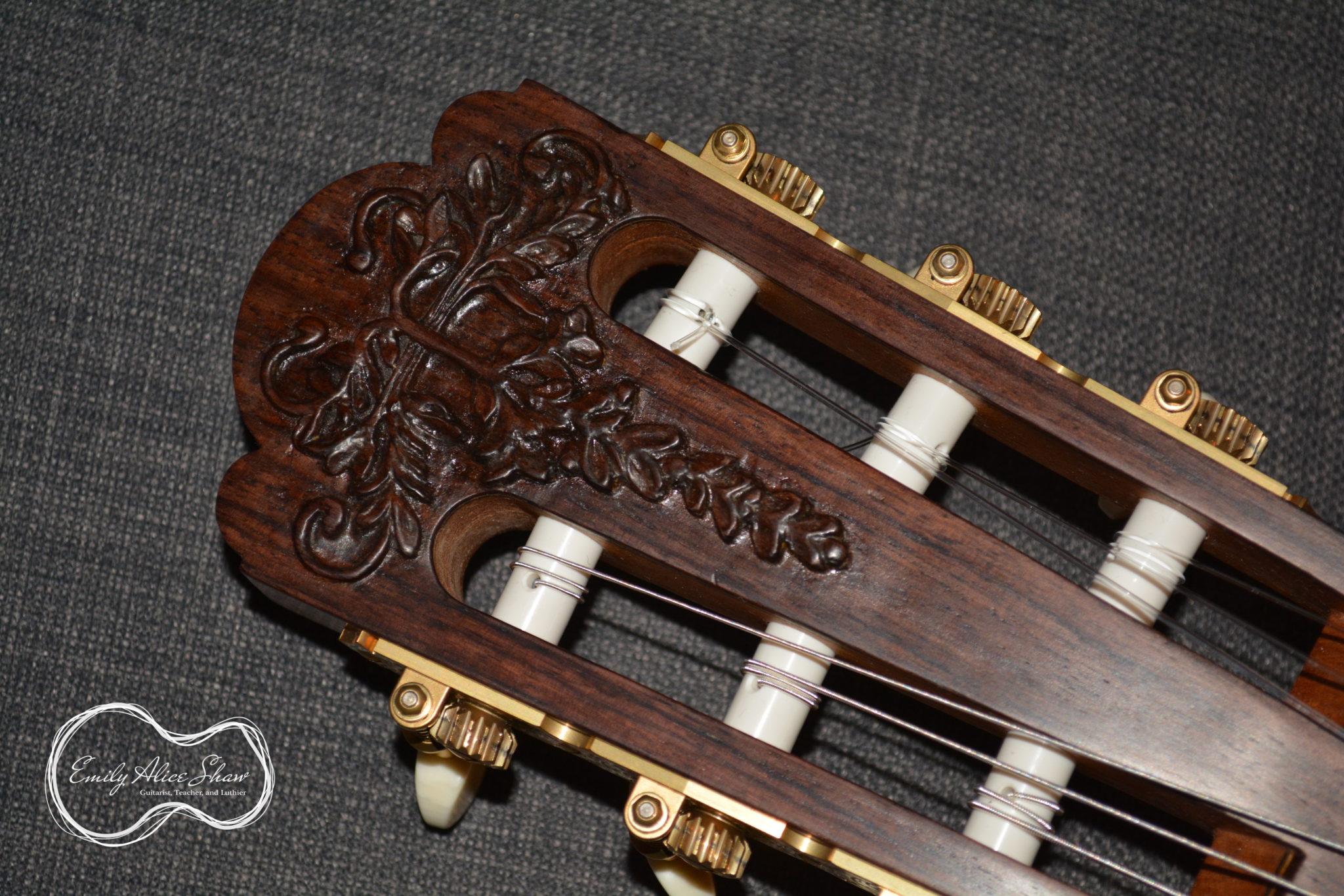 Completed guitar no. 025 – Emily Alice Shaw