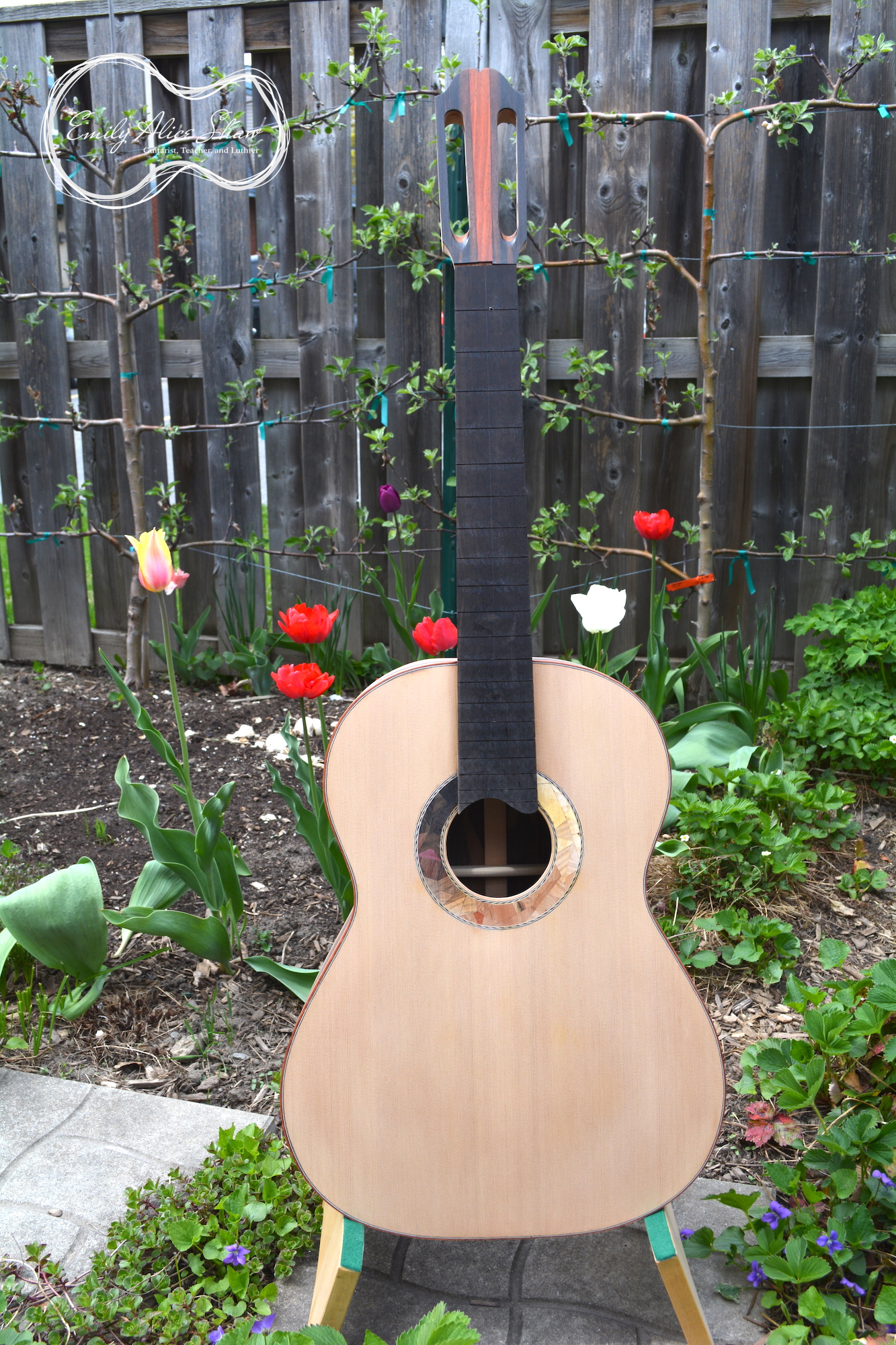 Preparing for finish – Emily Alice Shaw